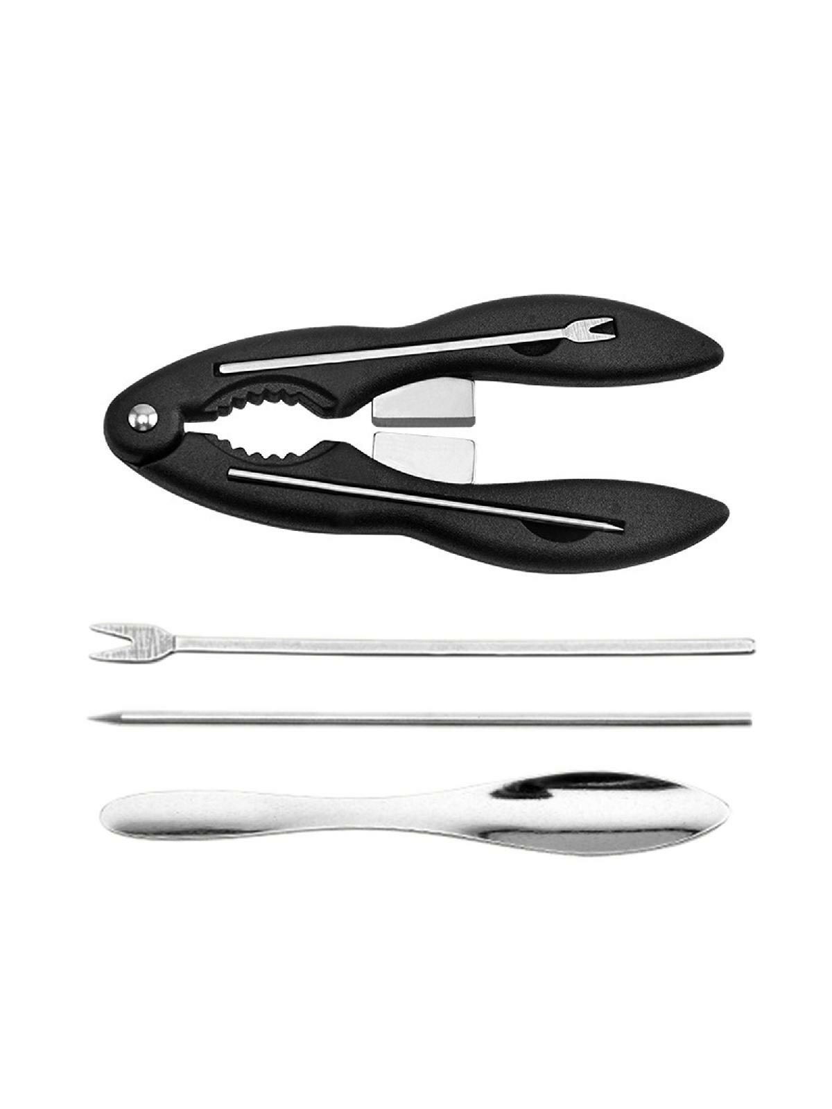 Универсальный набор инструментов для морепродуктов. Инструмент для морепродуктов, легко моющийся. Открывалка для морепродуктов. Прочная игла для морепродуктов. Материал ABS.