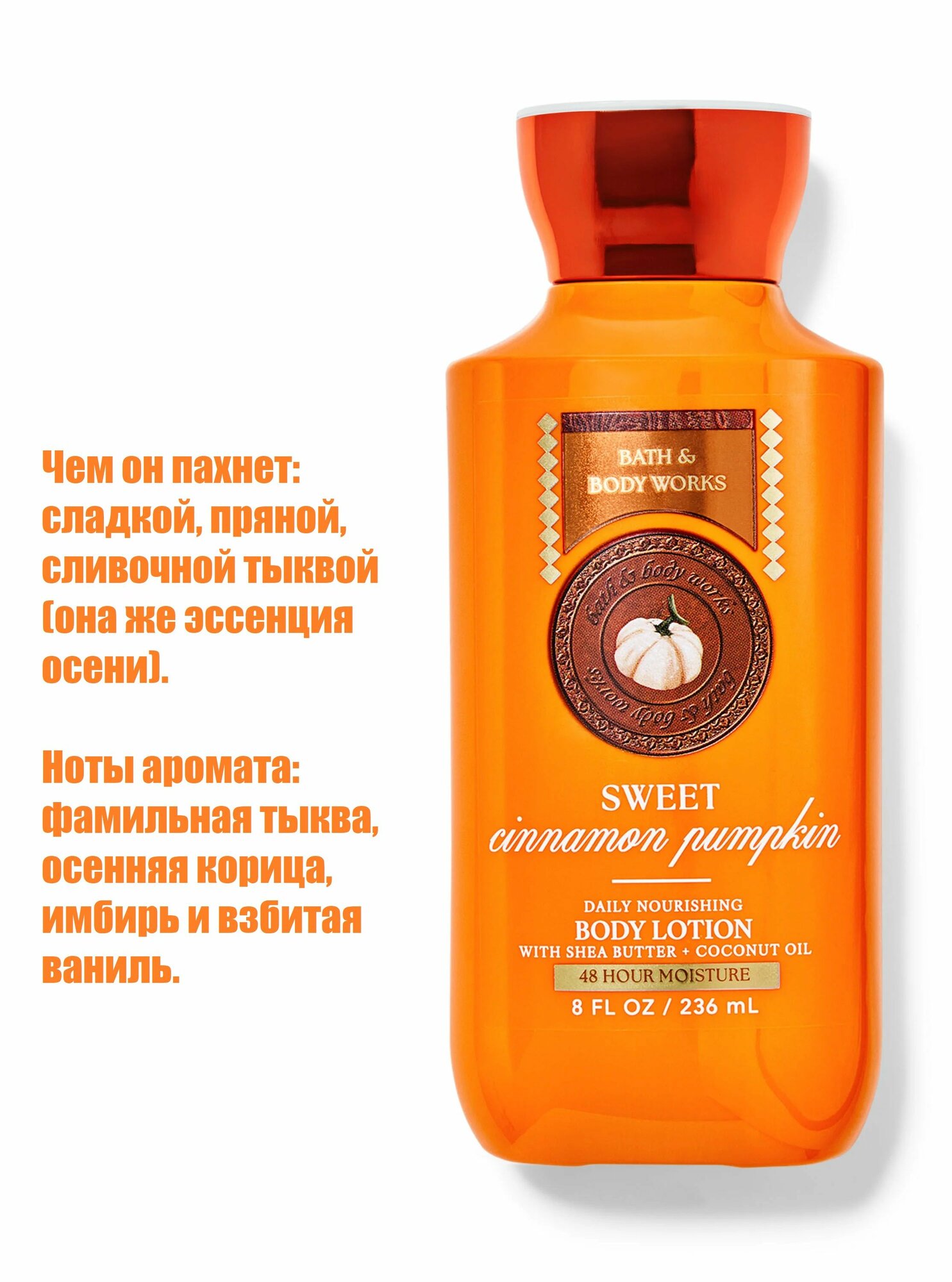Bath and Body Works лосьон для тела Sweet Cinnamon Pumpkin (236 ml)