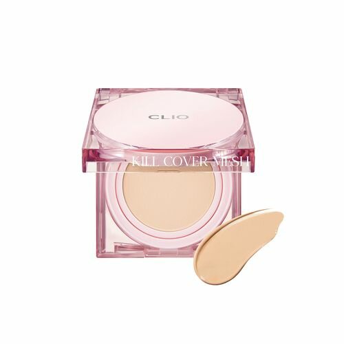 CLIO Тональный кушон Kill Cover Mesh Glow Cushion Mini SPF50+ (4 Ginger)