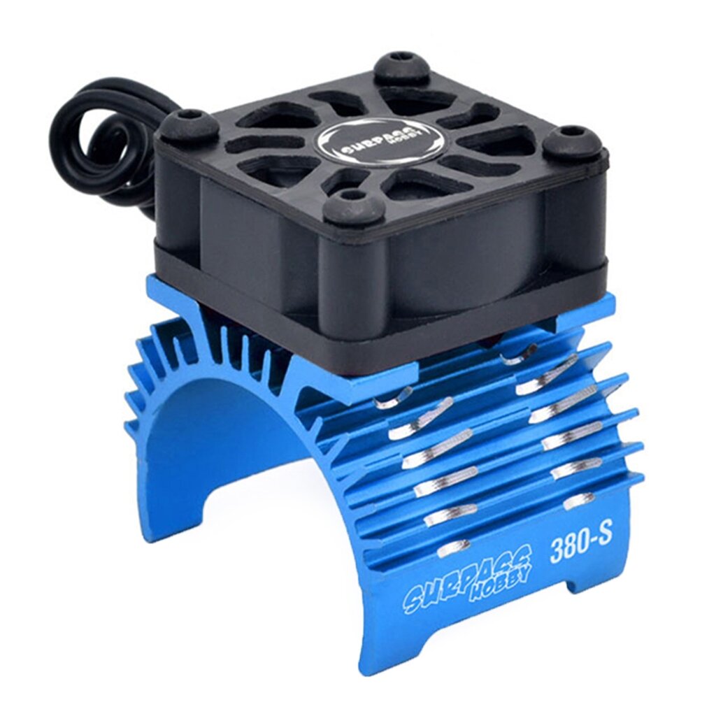 Автомобильный вентилятор с бесщеточным двигателем Surpass-Синий 380 S