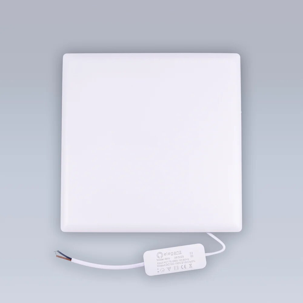 ELEGANZ Безрамочный квадратный 36Вт 6000К холодный Светодиодный светильник 900861