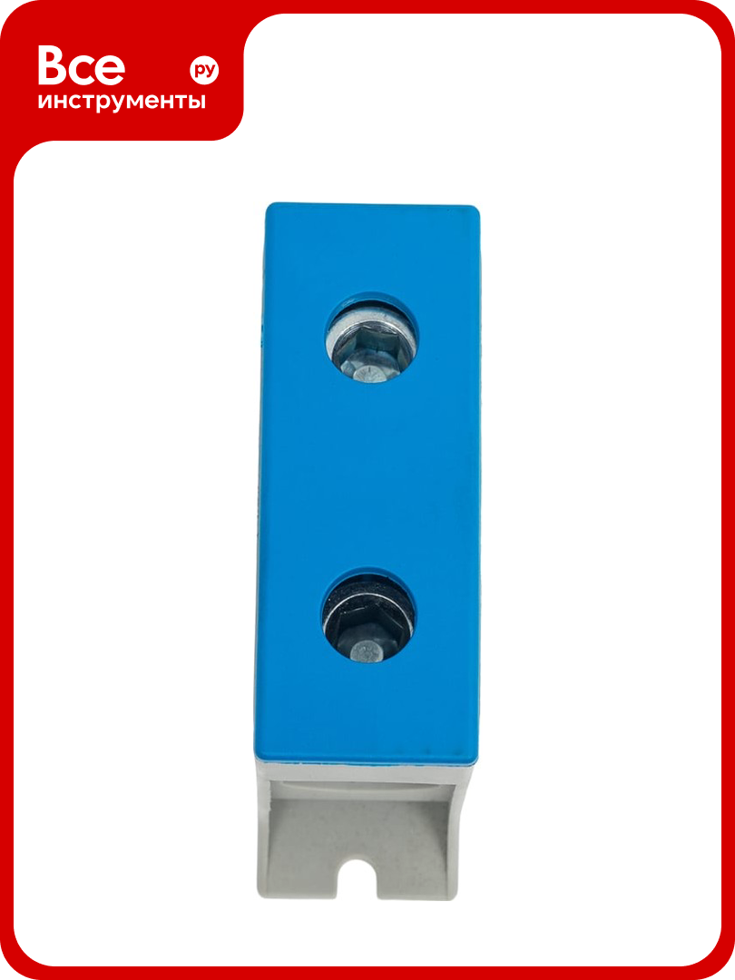 Силовая вводная клемма HLT КСВ 35-150 синяя 10 шт 081-30-005 с корпусом из полиамида, для DIN‑рейки, соединение проводов