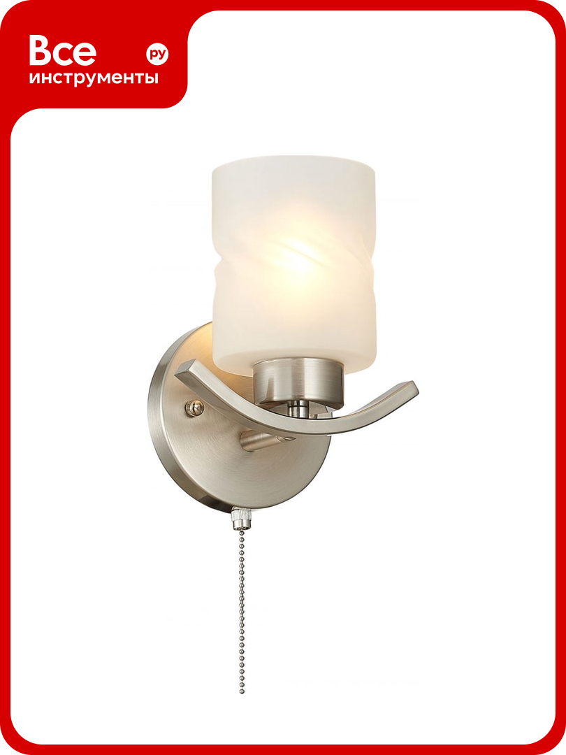 Бра Citilux Астро с выключателем Матовый Хром CL125312