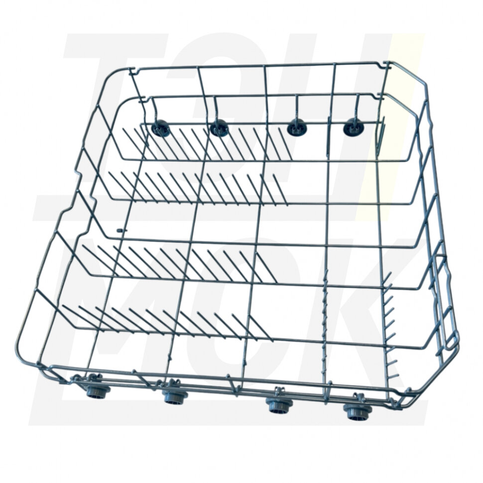 Корзина нижняя в сборе для посудомоечной машины 60 см, Korting, Midea, Hansa, Brandt 1045617, as0073848, 12976000006251