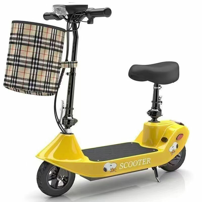 Электросамокат, надувные колеса, максимальная скорость 35 км/ч