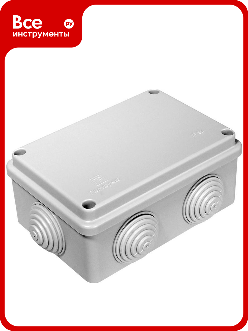 Распределительная коробка Промрукав для о/п безгалогенная HF 120х80х50 1 шт, 400 В