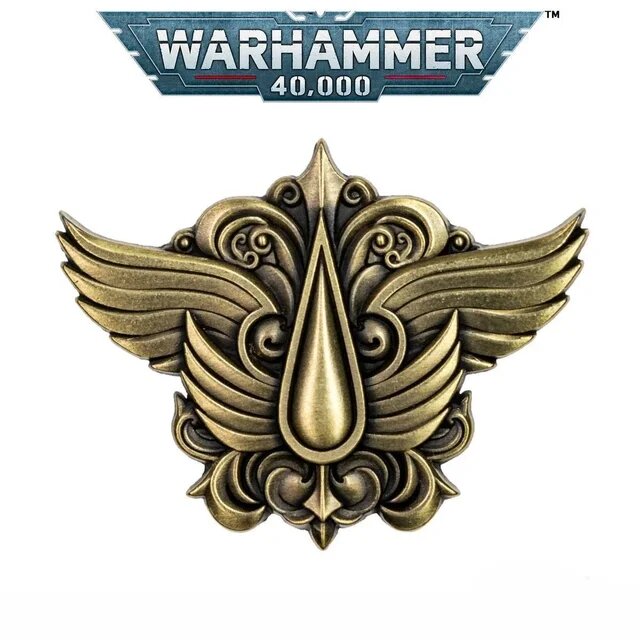 Металлическая брошь Warhammer 40000 JOY TOY
