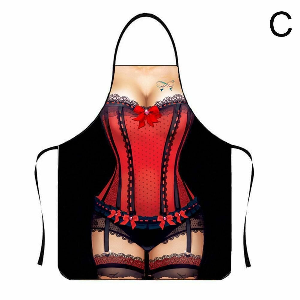 Кухонный Фартук с Шармом - Сексуальный Рисунок, 80*60см, Полиэстер, Для Внутренних Мероприятий