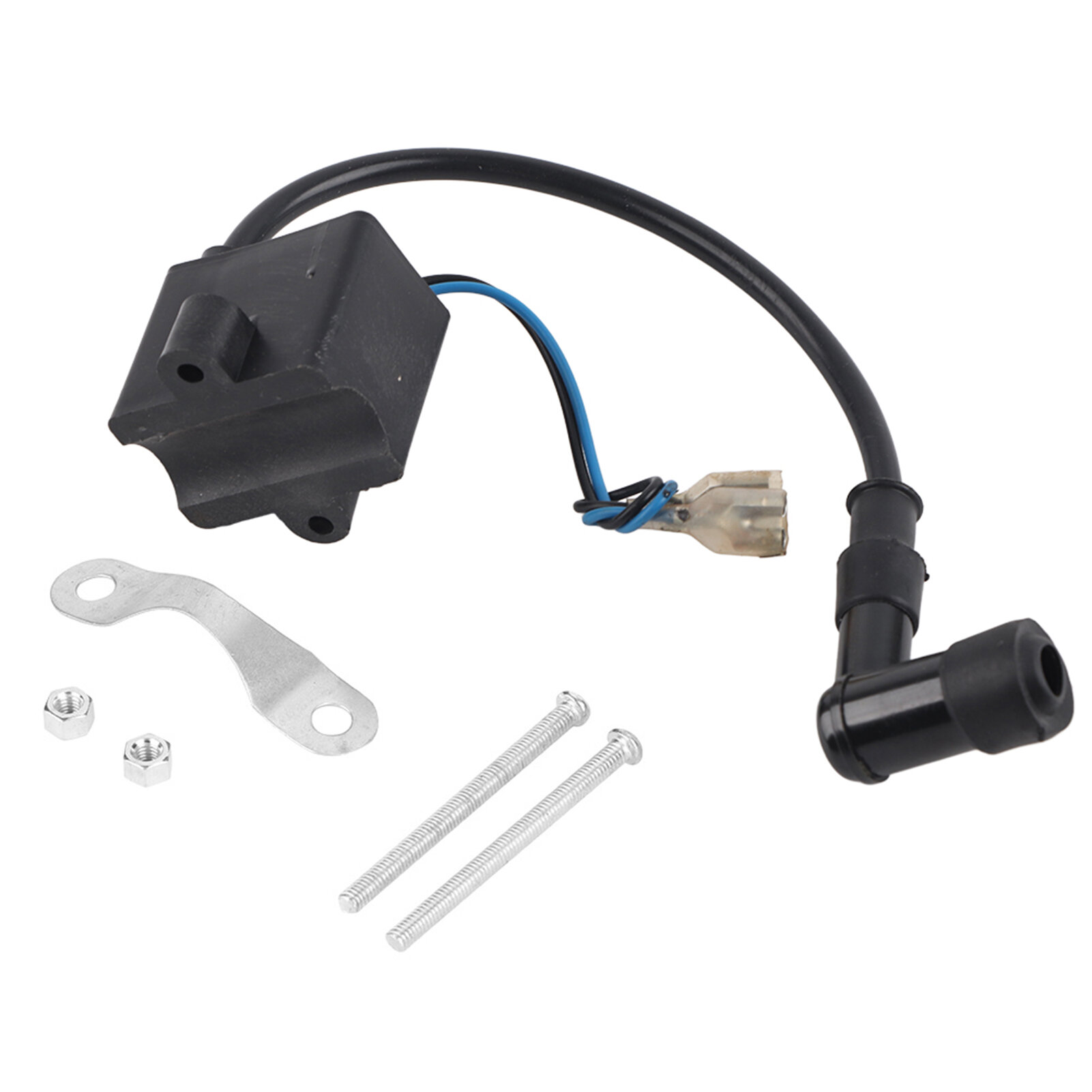 Катушка зажигания для двигателей мотоциклов объемом 60 и 80 куб. см. Прочные запасные части для двигателей CDI, предназначенные для обслуживания мотоциклов.