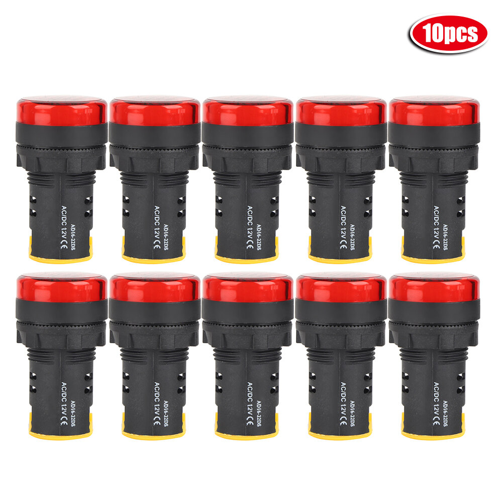 10pcs светодиодный индикатор мощности Берма.