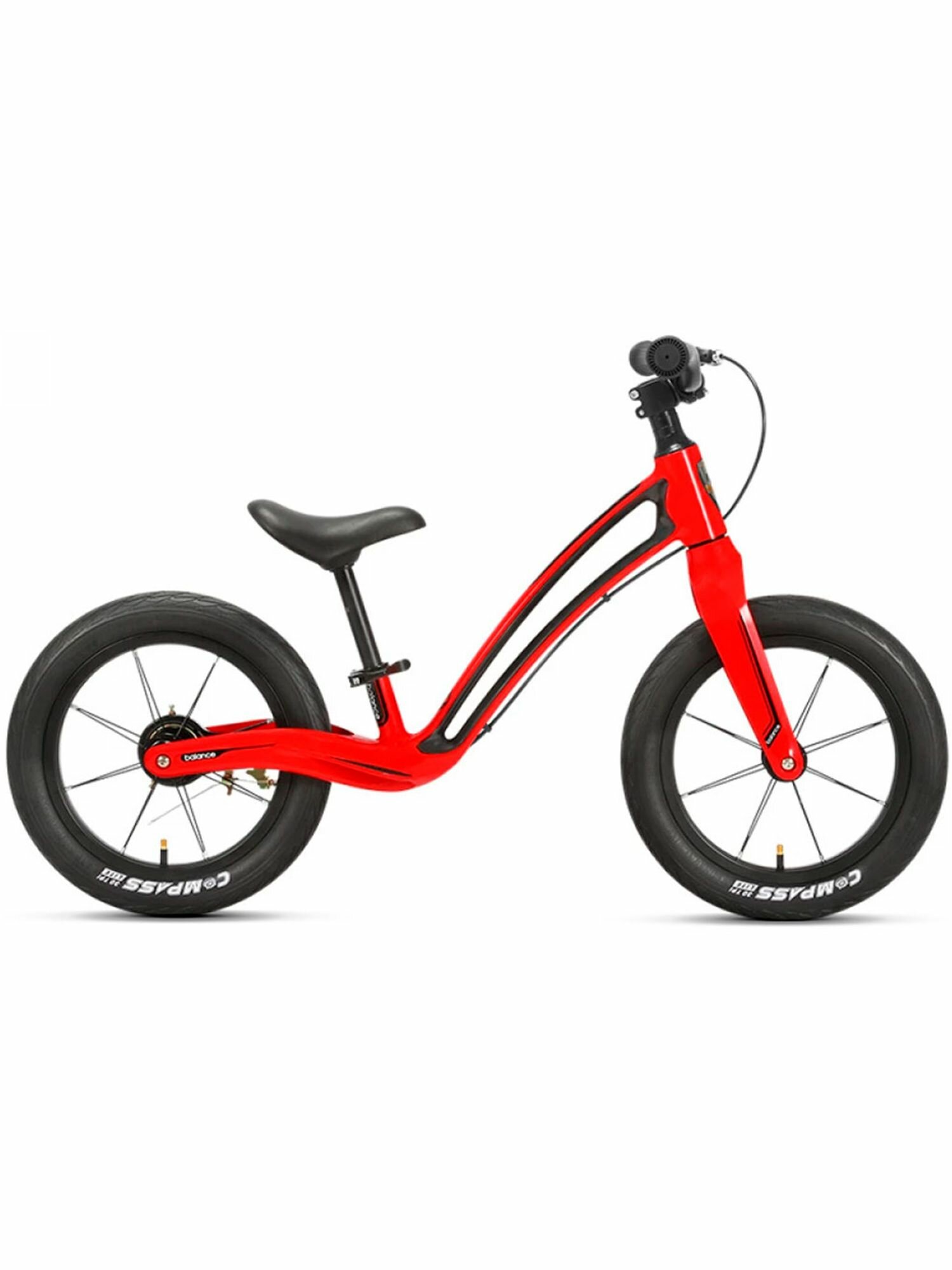 Беговел Montasen 14" M-F805 Red, для детей на рост 85-100 см, алюминиевая рама, жесткая вилка