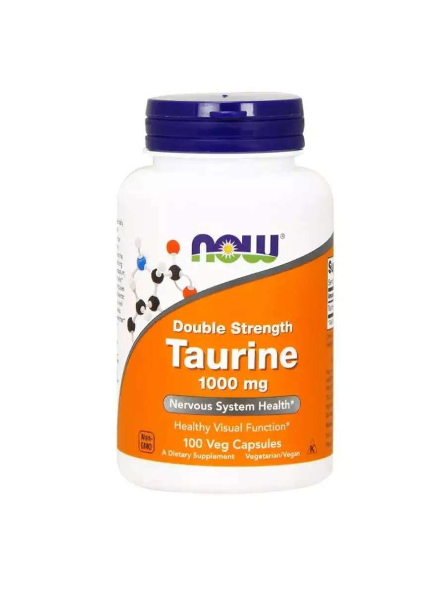 Taurine, Таурин 1000 мг - 100 капсул