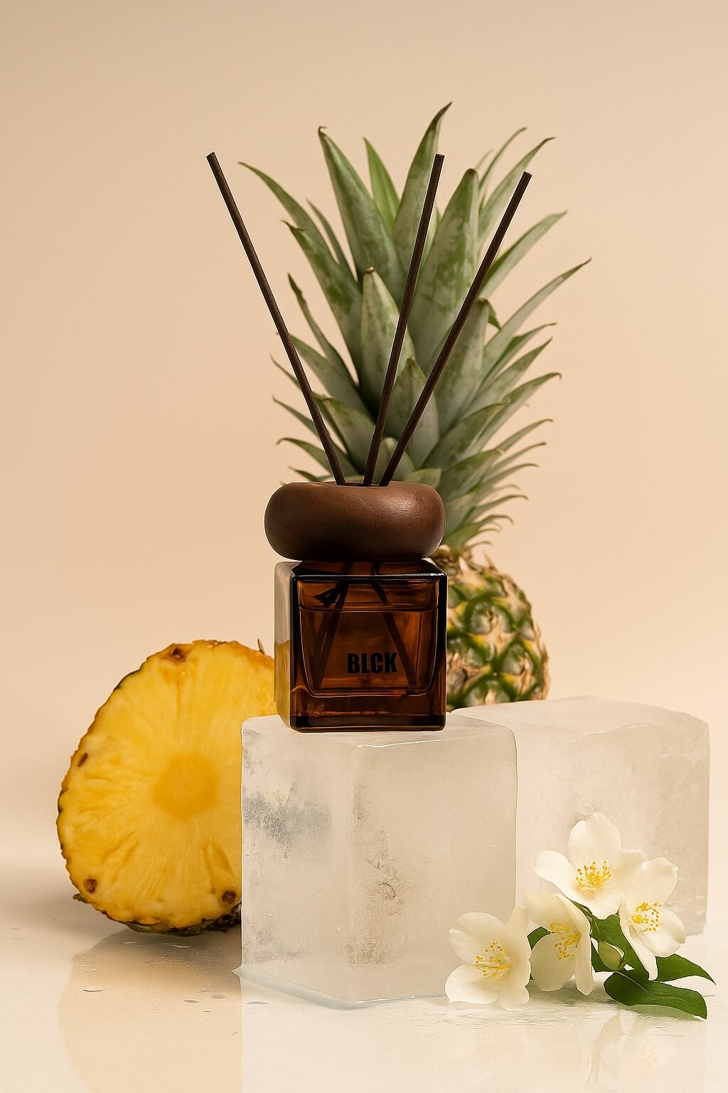 Диффузор для дома ароматический YANKY - Patchouli Psycho, с палочками, 100 мл.