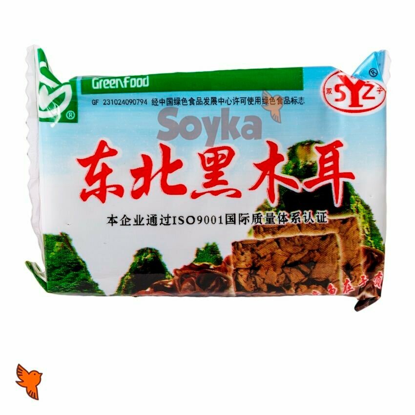 Грибы древесные черные сушеные прессованные Моэр, 25г