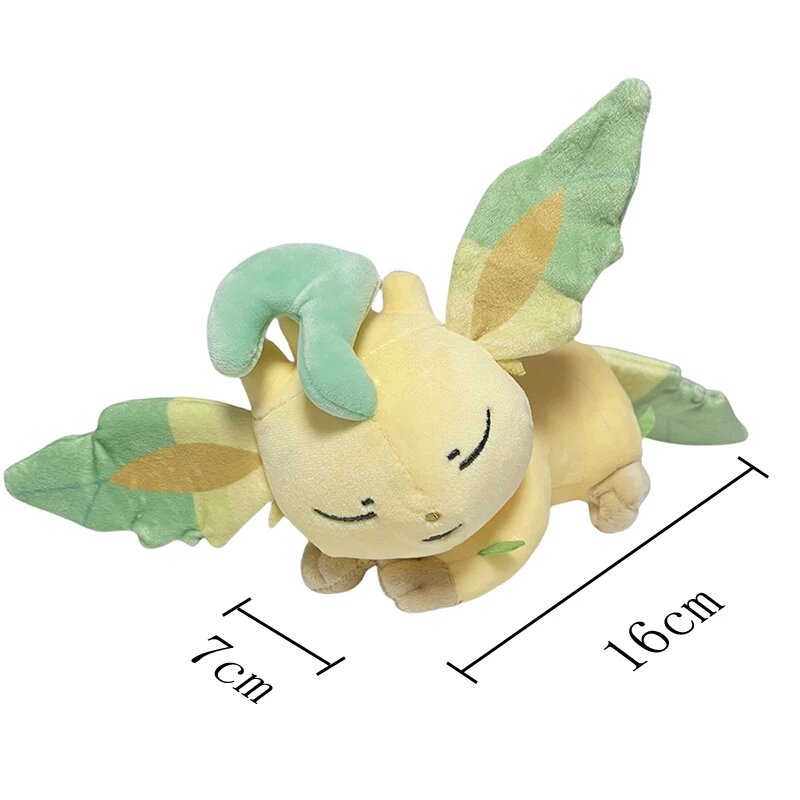 Мягкие игрушки Pokemon Pikachu, Glaceon, Leafeon, Sylveon, Sprigatito, Charizard Leafeon 16cm