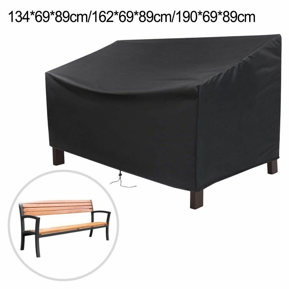 OZ-GBAT-Водонепроницаемый чехол для скамейки для хранения на открытом воздухе с регулируемым шнурком - всесезонный
