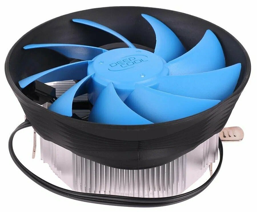 Устройство охлаждения(кулер) Deepcool Archer Bigpro V2 Soc-AM5/AM4/1200/1700/1851 черный/синий 4-pin