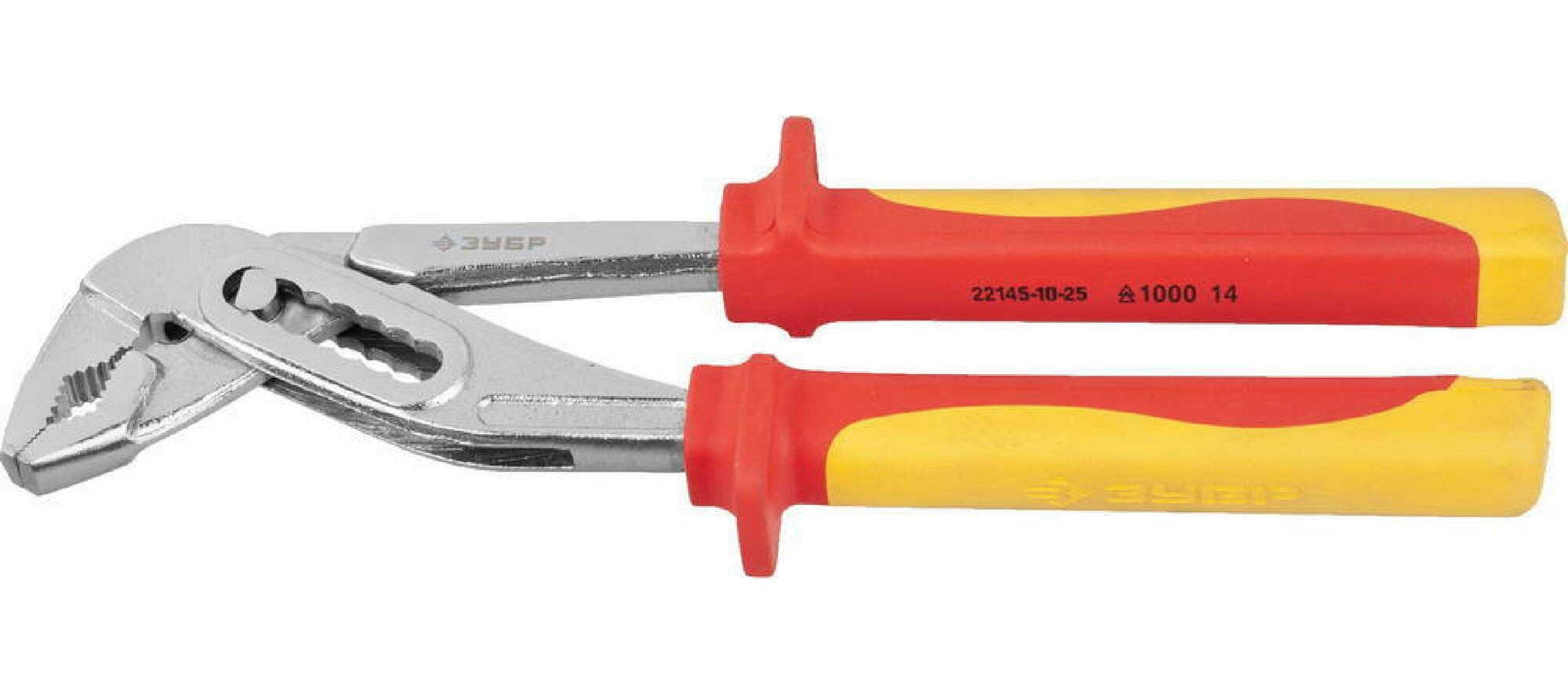 Диэлектрические переставные клещи ЗУБР Титан-Электро 250 мм (22145-10-25)