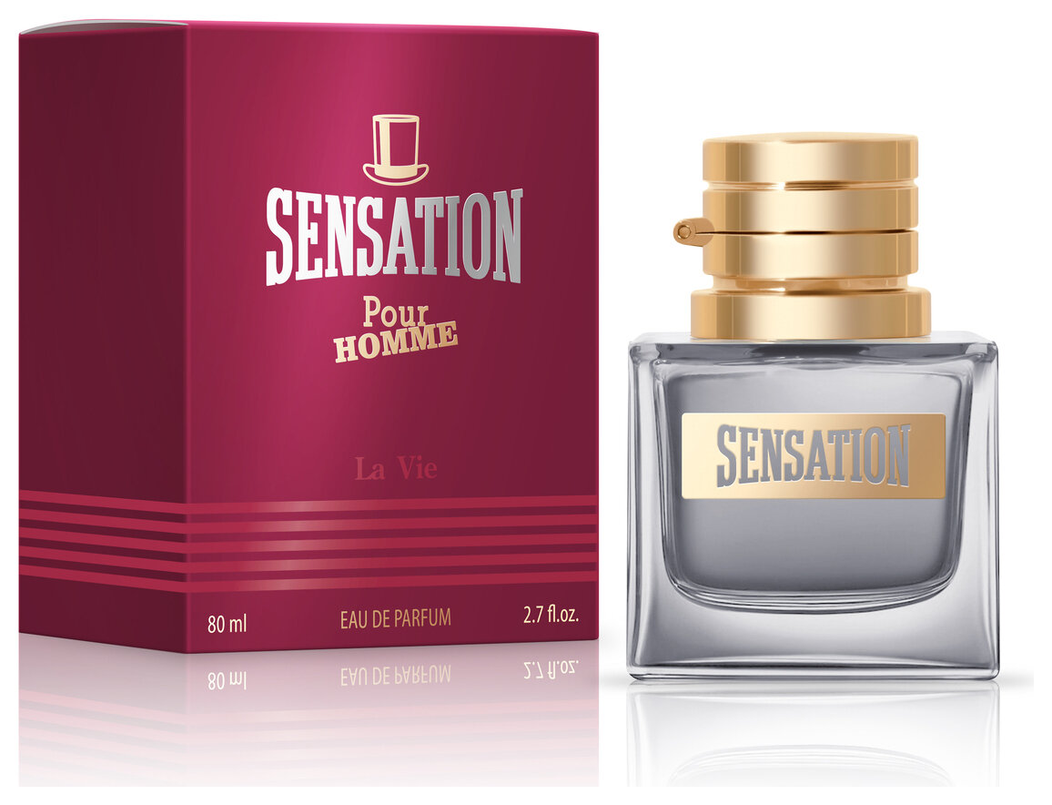 Туалетная вода Dilis Parfum Туалетная вода мужская LA VIE Sensation Pour Homme (Объем 80 мл) - Белорусская косметика