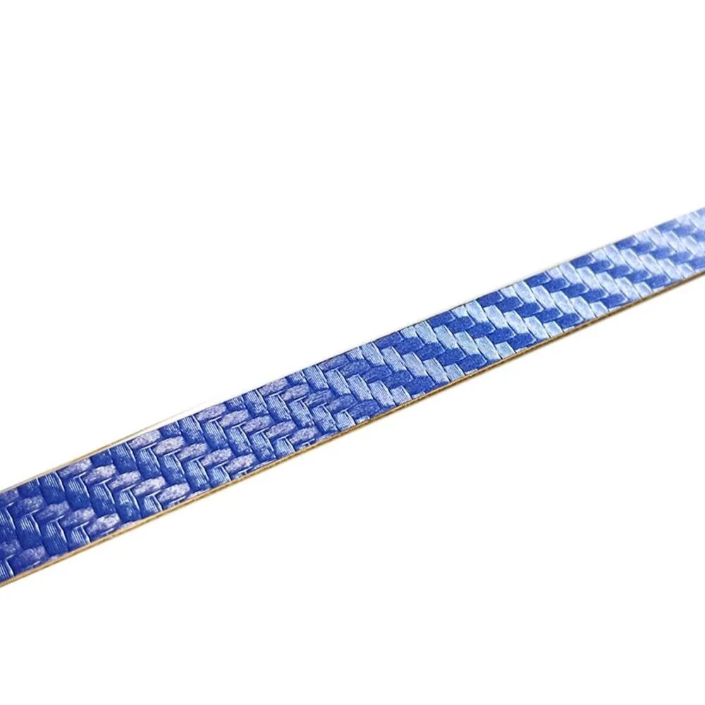 Лента для кромок ракетки для настольного тенниса из углеродного волокна Синий, Blue-42cmx8mm