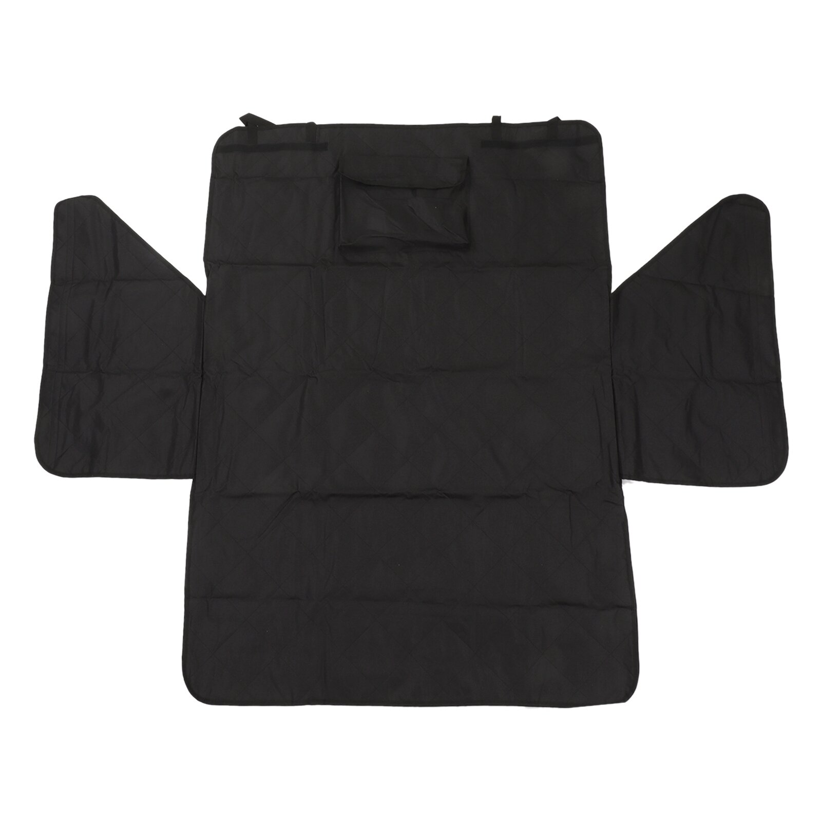 Чехол на заднее сиденье автомобиля для собак, водонепроницаемый, устойчивый к царапинам, из оксфордской ткани с вентиляционной сеткой, для легковых автомобилей и внедорожников, черный