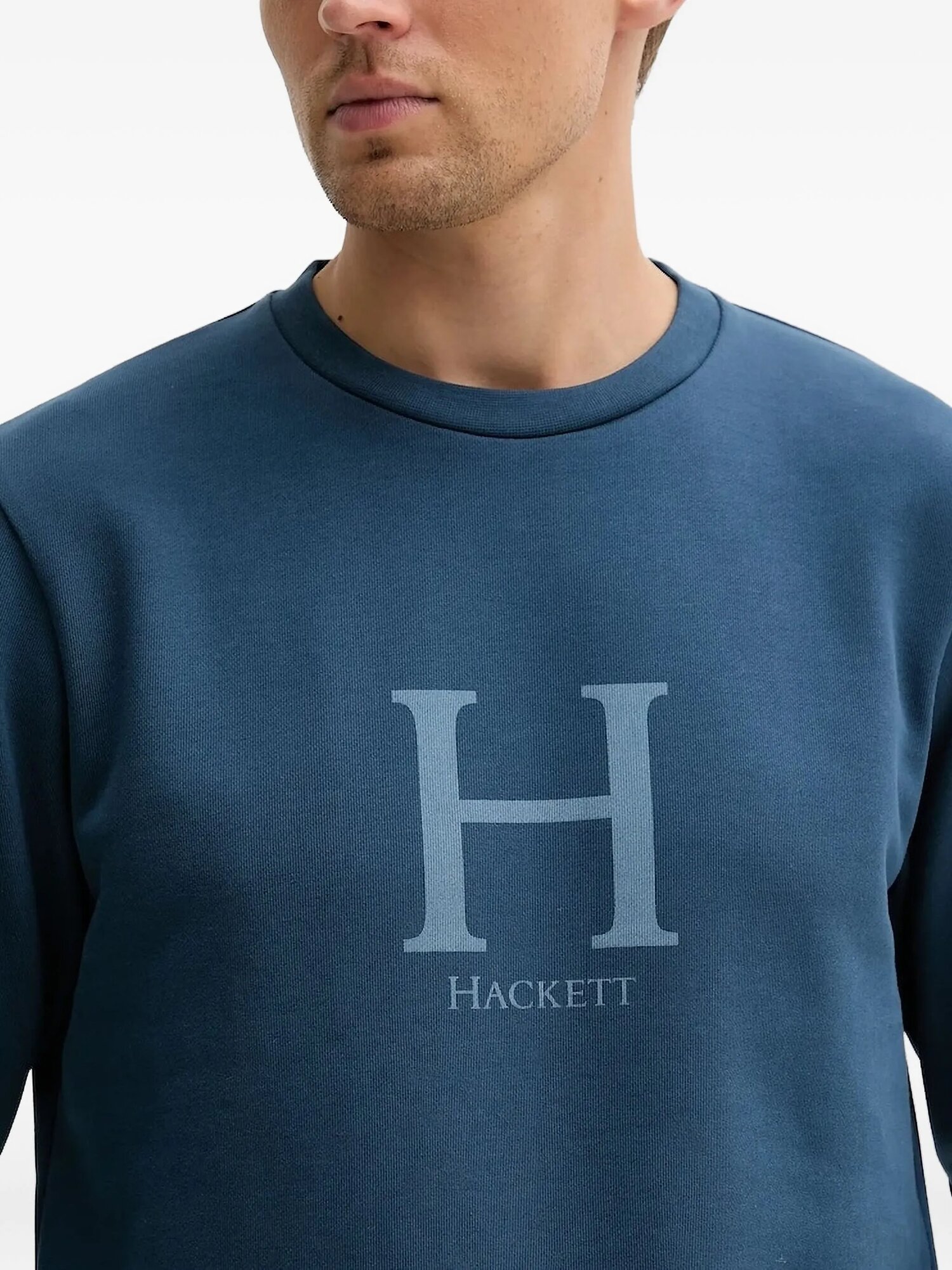 Худи HACKETT London, размер XL, , синий — фото 1