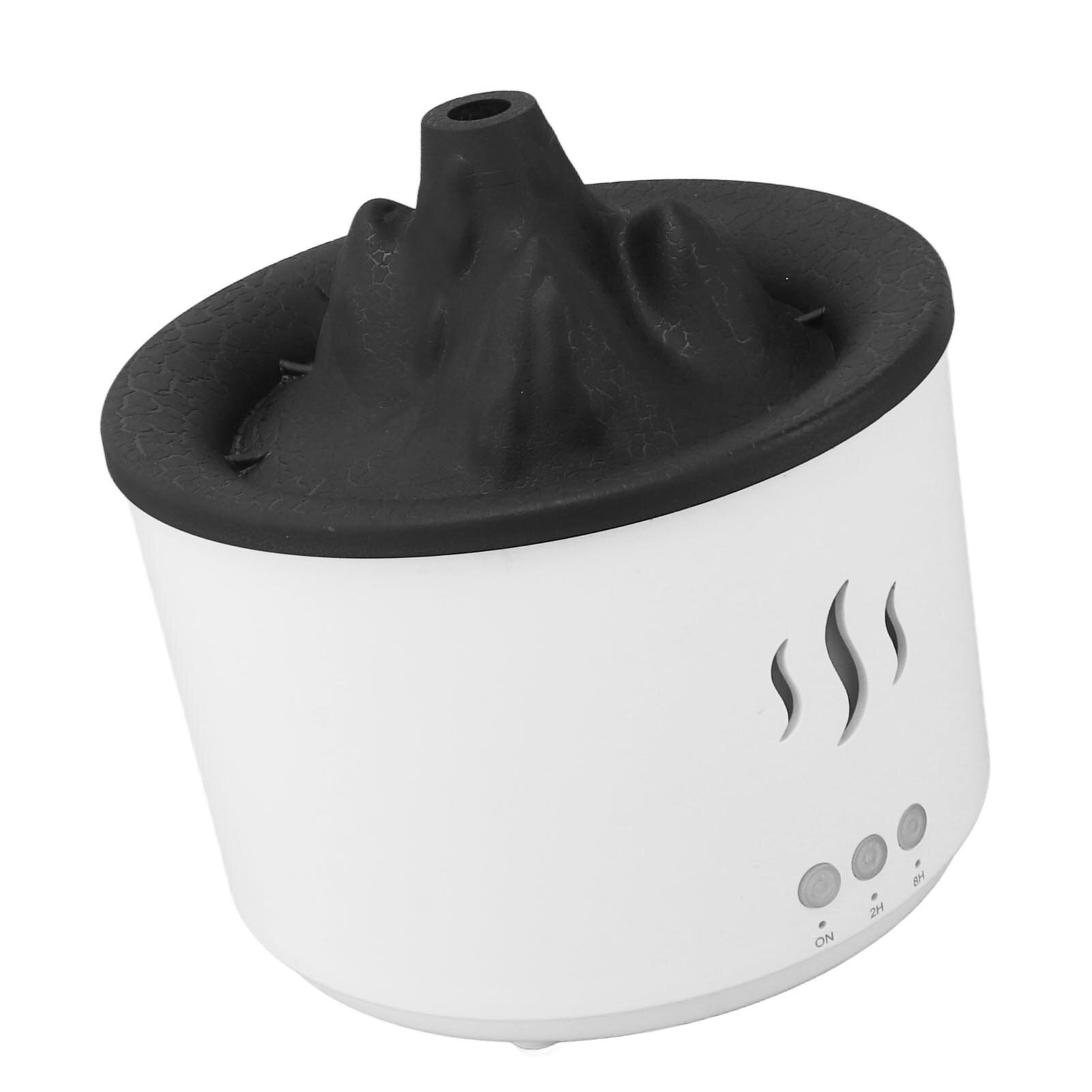 Масляные диффузоры Арома-увлажнитель воздуха Дизайн вулкана Резервуар емкостью 500 мл Светодиодные фонари Ультразвуковой малошумящий диффузор-увлажнитель 100 240 В Вилка европейского стандарта