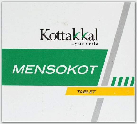 Менсокот Коттаккал улучшает менструальный цикл Mensokot Kottakkal 100 таб.