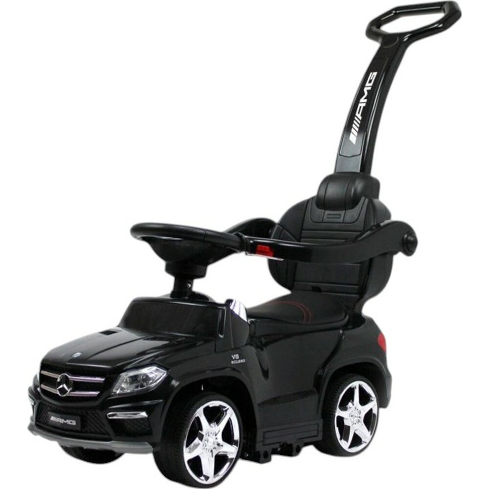 Детский толокар Mercedes-Benz GL63 RiverToys (A888AA-M) (черный) 2+