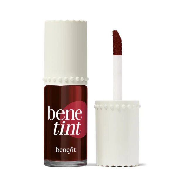 Тинт для губ и щёк BENEFIT Benetint 6мл | Стойкий цвет естественный румянец |Тон Dark Cherry