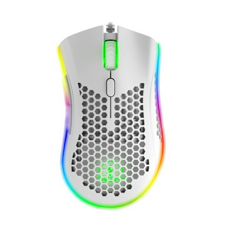 Проводная игровая мышь Jet.A Panteon MS77 ультралегкая (7200dpi, 6 кнопок, LED,75г, кабель 1.8м)