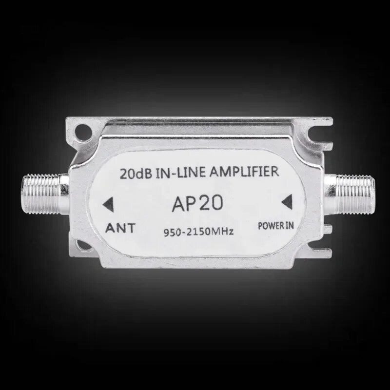Новый горячий спутниковый линейный усилитель 20 дБ, усилитель сигнала 950-2150 МГц для антенного кабеля сетевой антенны, прочность канала