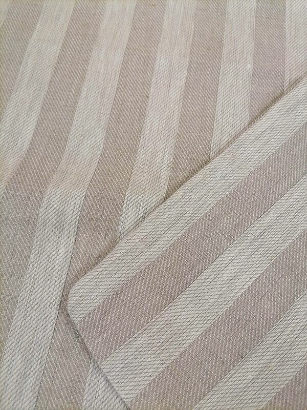 Комплект декоративных наволочек из 2-х штук 45х45 см. 100% Лен "Полоса" Линпротекс