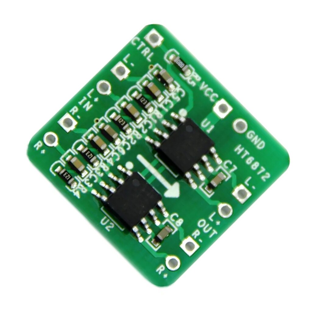 Плата дифференциального усилителя мощности 2x3 Вт цифровой аудио усилитель мощности класса D HT6872