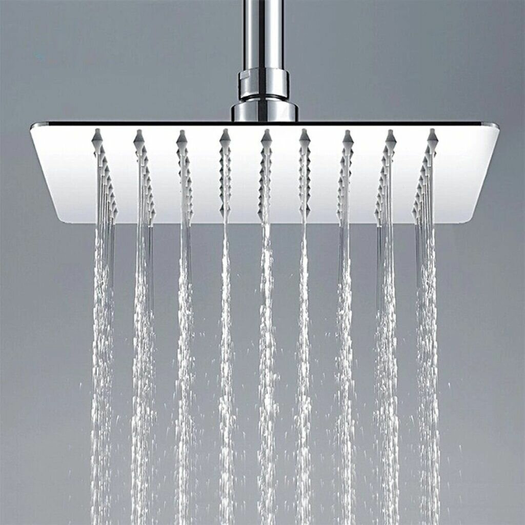 Лейка для душевой системы Gappo верхняя, 20х20 см, цвет Хром, G28