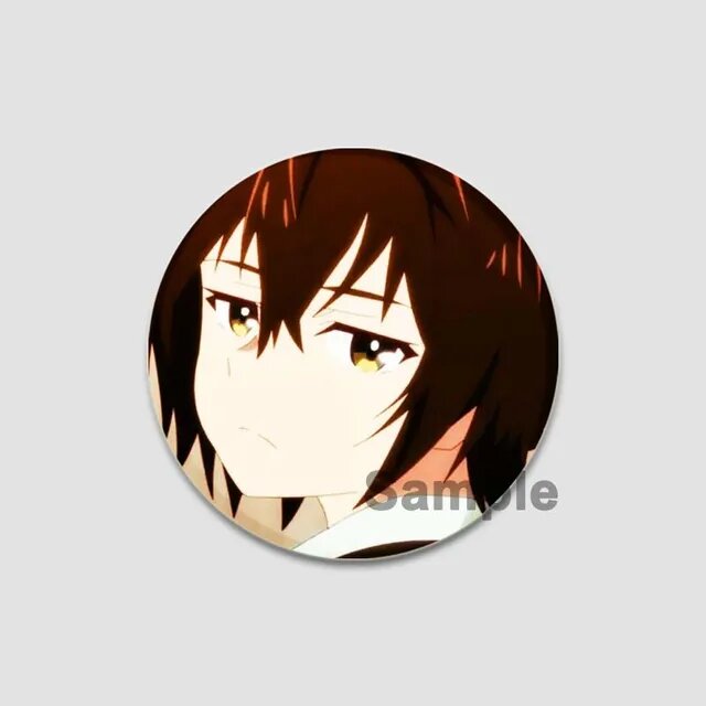 Простая булавка на пуговицах в стиле аниме 58/44/32 мм, брошь с застежкой, значок на каждый день, идеальный подарок для друзей