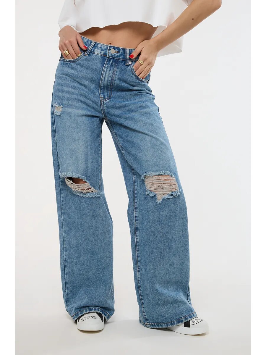 Джинсы бойфренды 