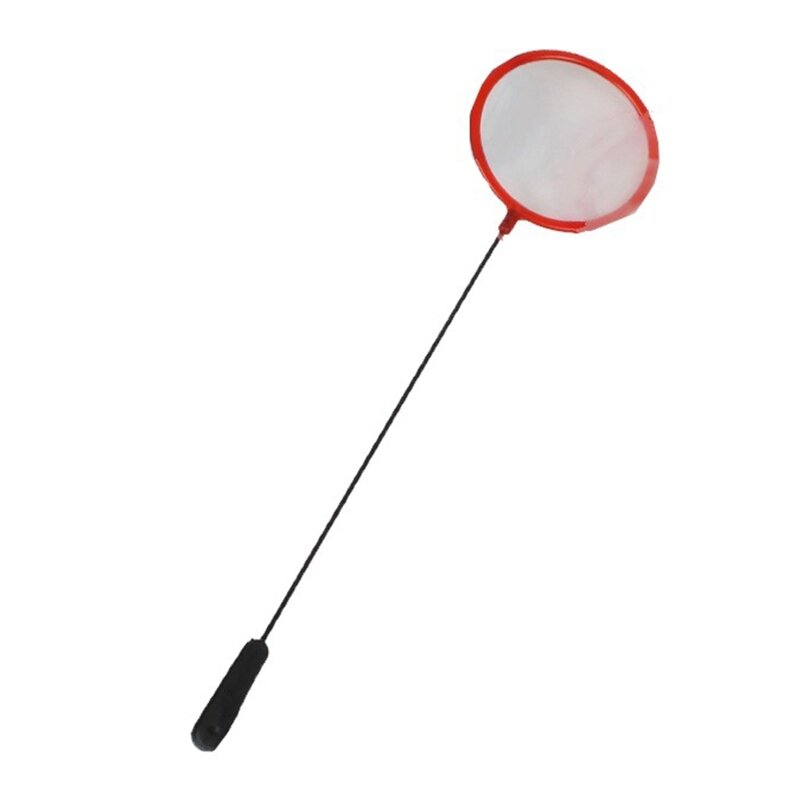 Ловля рыбы сеткой на икру креветок в Новом году-красный