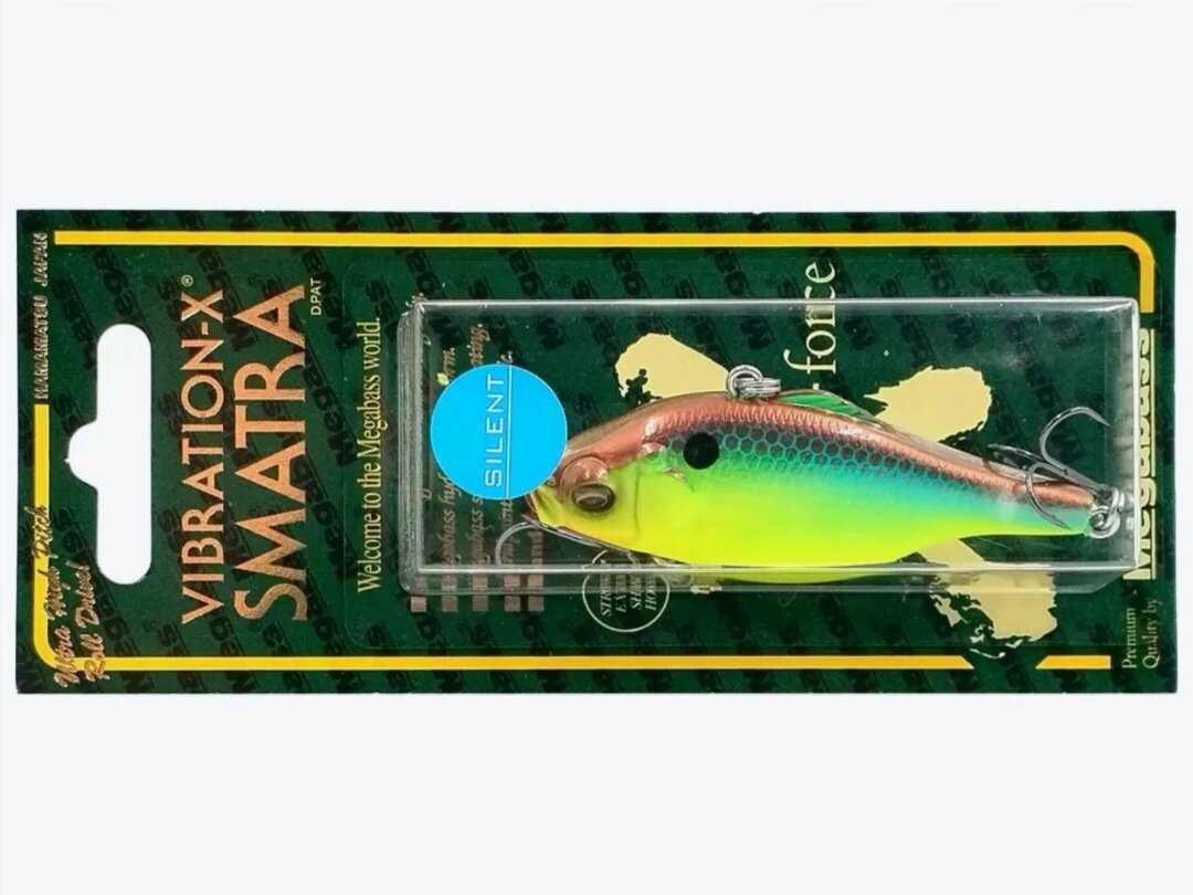 Воблер (виб) Megabass VIBRATION-X SMATRA (silent/тихий) - MEGABASS BREAM