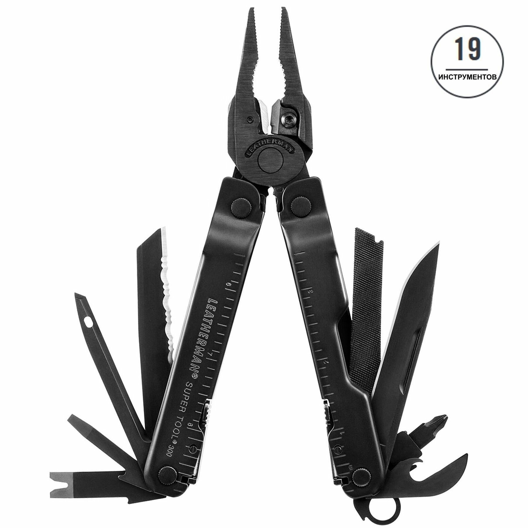 Мультиинструмент (мультитул) Leatherman Super Tool 300 M Black