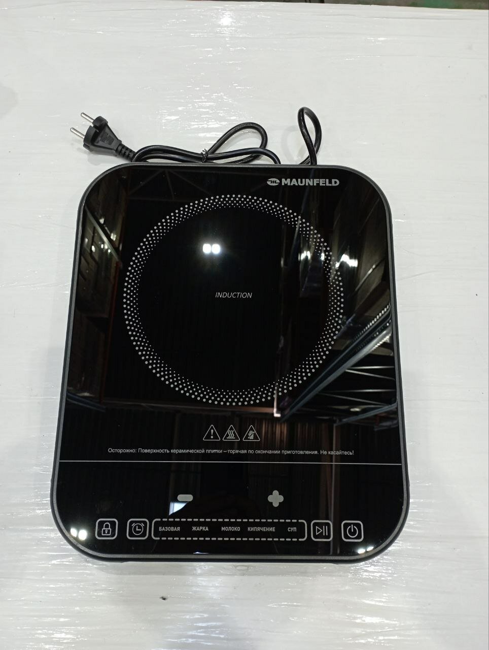 Индукционная плитка MAUNFELD EFI301TBK