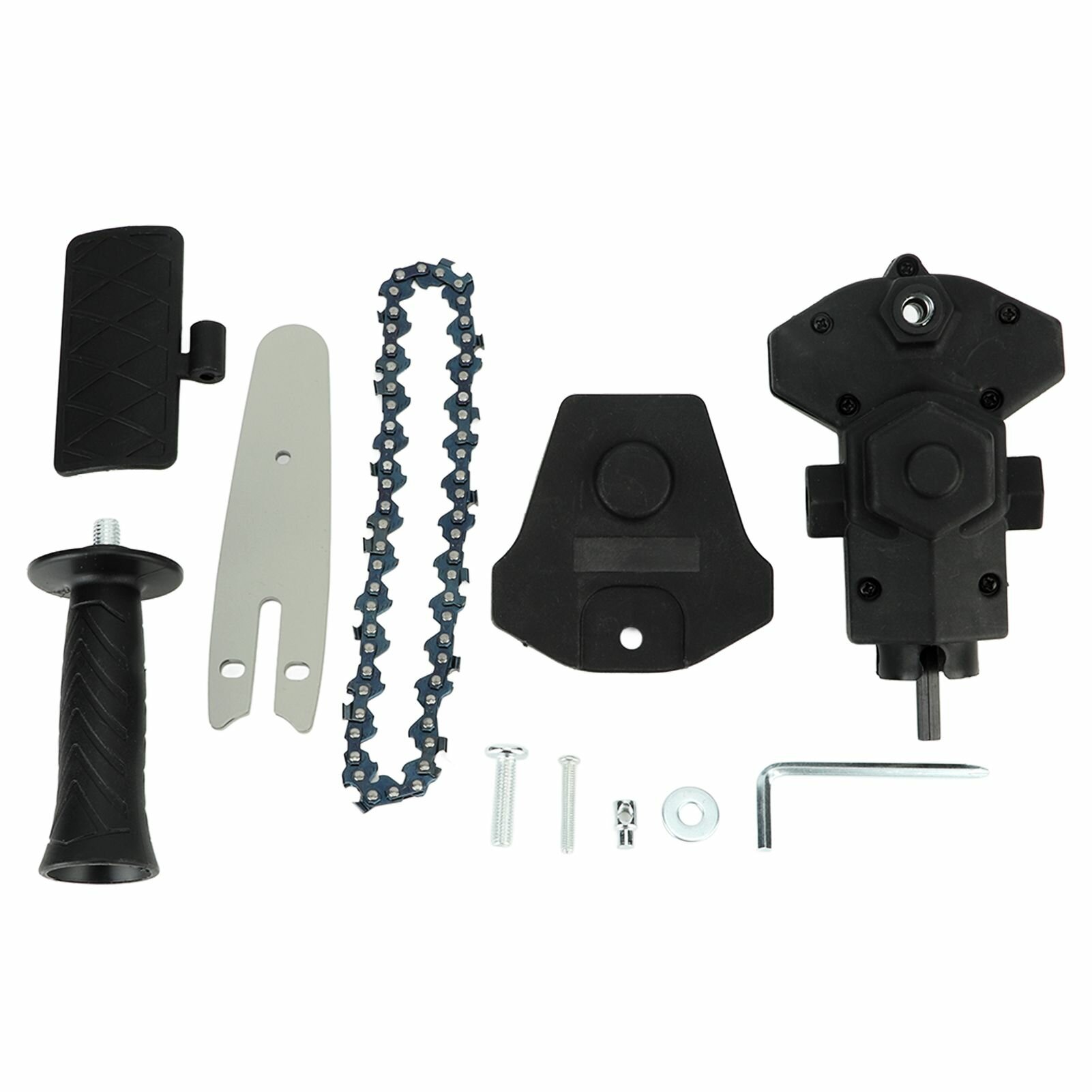 Насадка для бензопилы, электрическая дрель, модифицированная на насадку для бензопилы, электрическая цепная пила одной рукой для резки древесины 10,2 см/4 дюйма