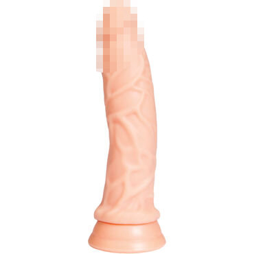 ToyFa A-toys Suction Cup Based Dildo 22,5 см, телесный Фаллоимитатор на присоске