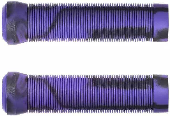 Грипсы для самоката RUSH ACTION трюкового, резиновые, Black-purple