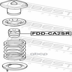 Отбойник заднего амортизатора Febest арт. fdd-ca2sr
