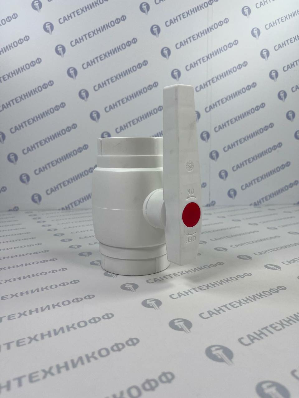 Кран шаровый 63 PPR VALFEX OPTIMA белый