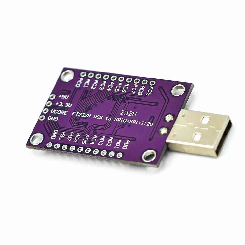 Энергоэффективный модуль USB к UART/FIFO SPI/I2C, адаптер USB2.0 к I2C