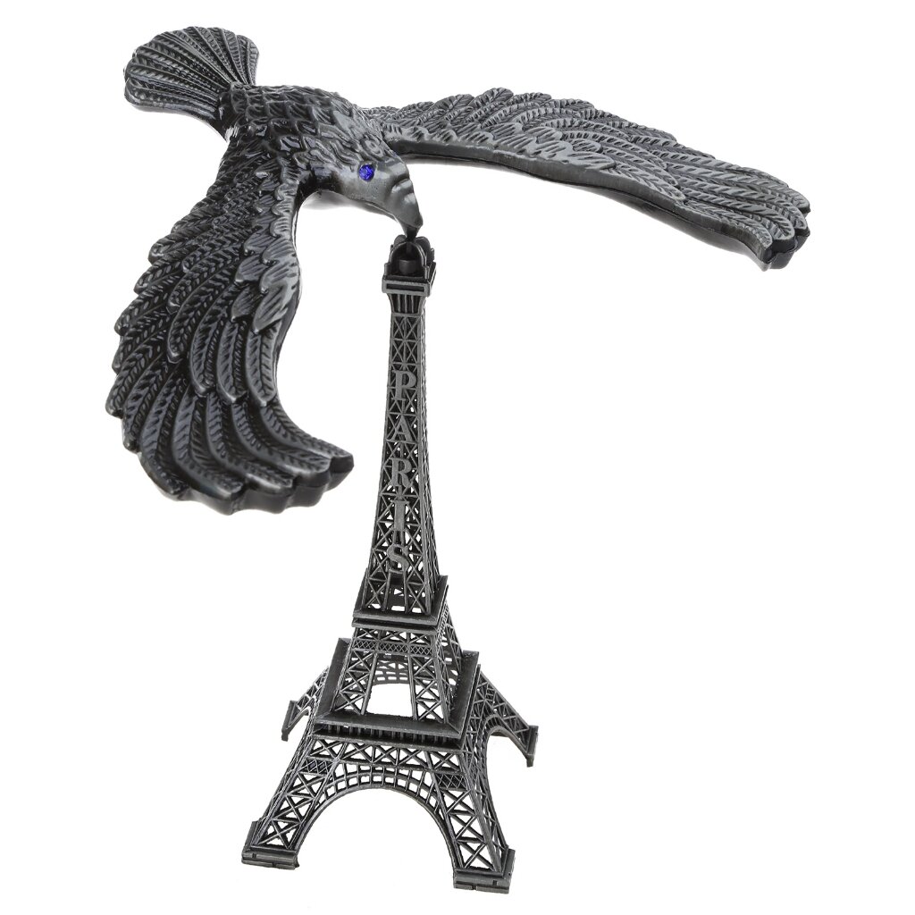 Балансирующая птица из сплава, Серебро - Средний