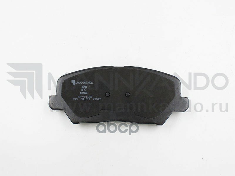 Колодки тормозные дисковые передние OPTIMA 2.0 AKN AKNUK арт. BP1105