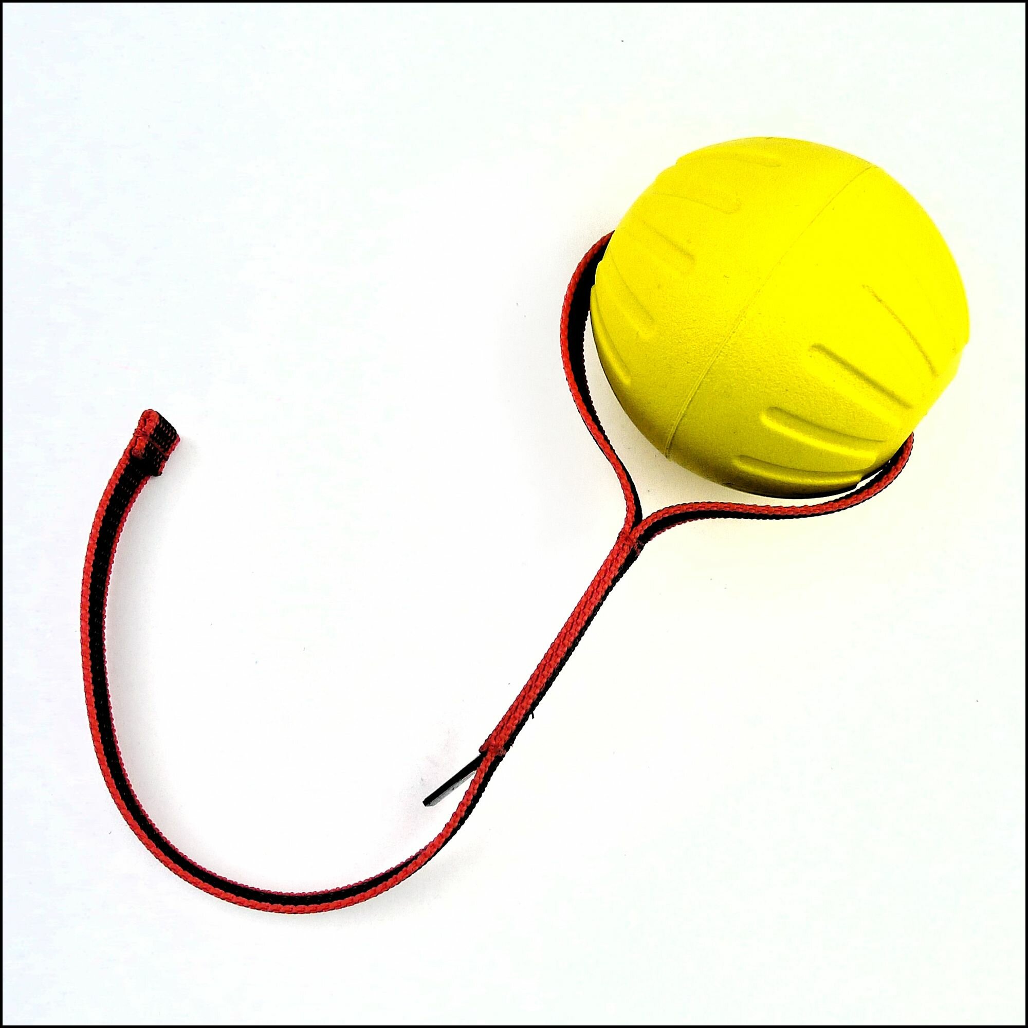 Мяч Vakama 7 см с ручкой, пена резина